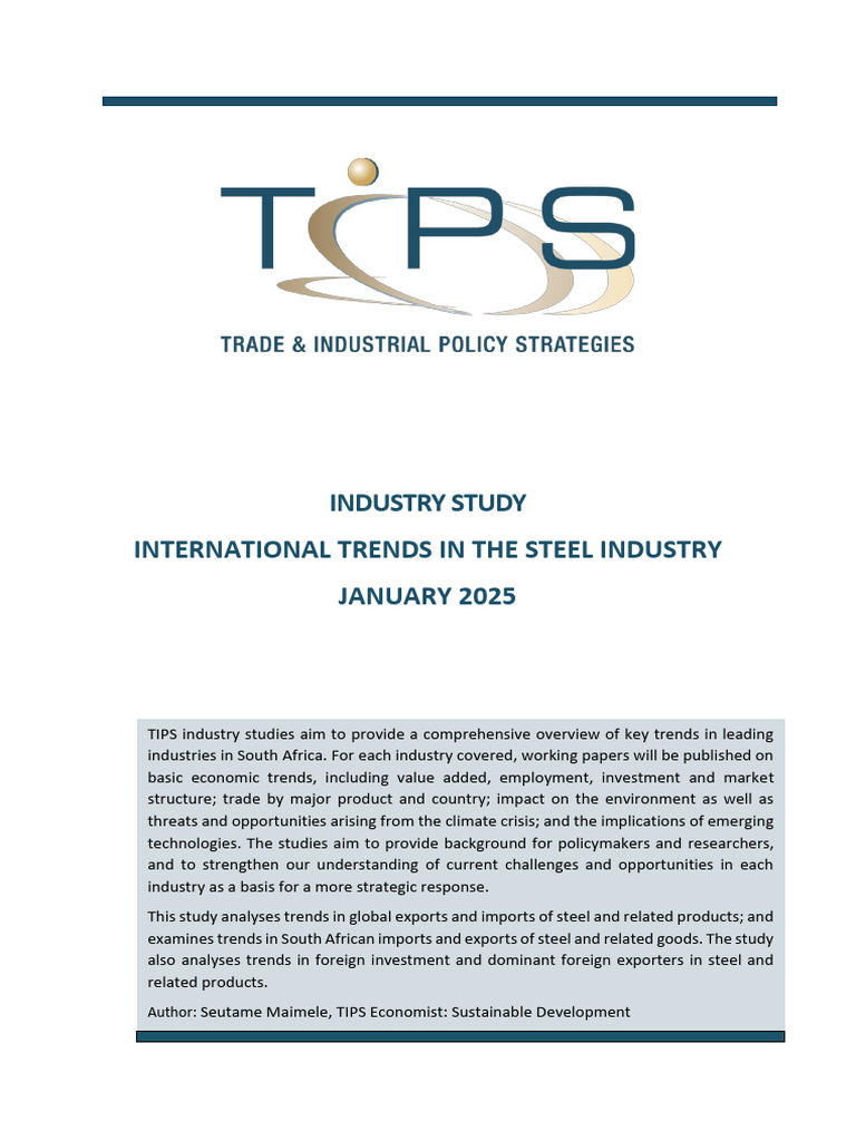 Global Steel Trade Trends 2025 | PDF | China | World Politics
