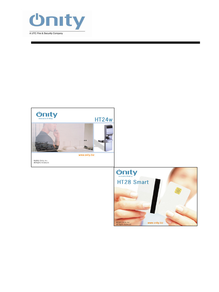 Onity Technical Manual | PDF | Legal Liability | Damages
