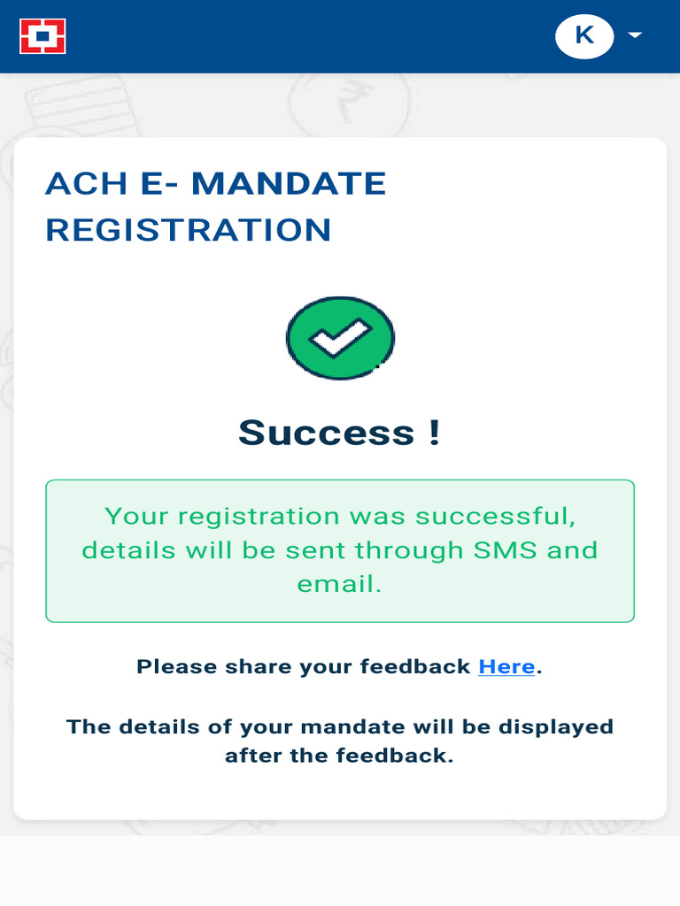 ACH Mandate Registration HDFC Bank Home Loans | PDF