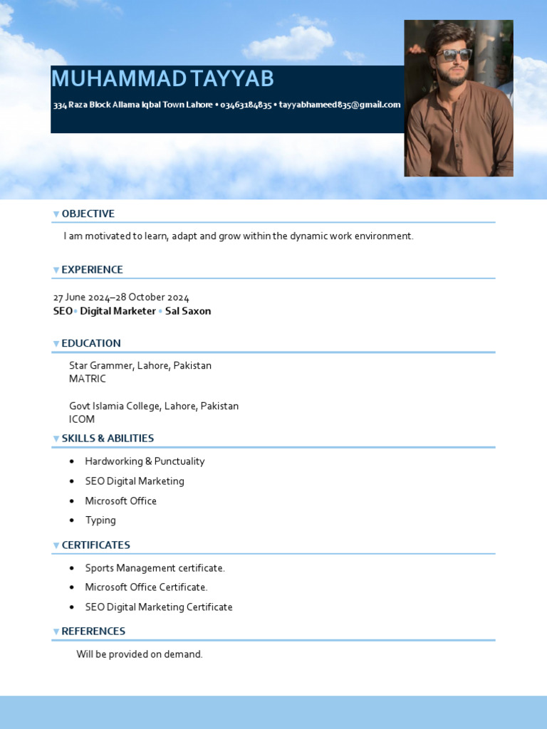 Muhammad Tayyab | PDF