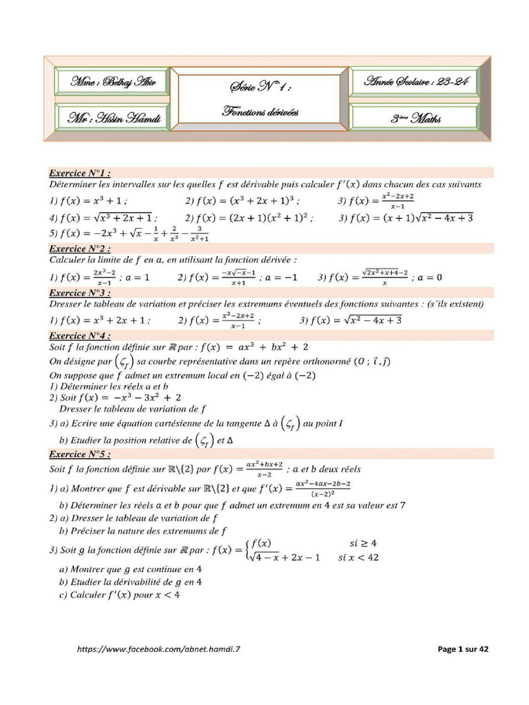 Math T2 | PDF