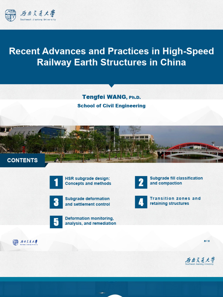Advances in High-Speed Railway Subgrade Design | PDF | Deep Foundation ...