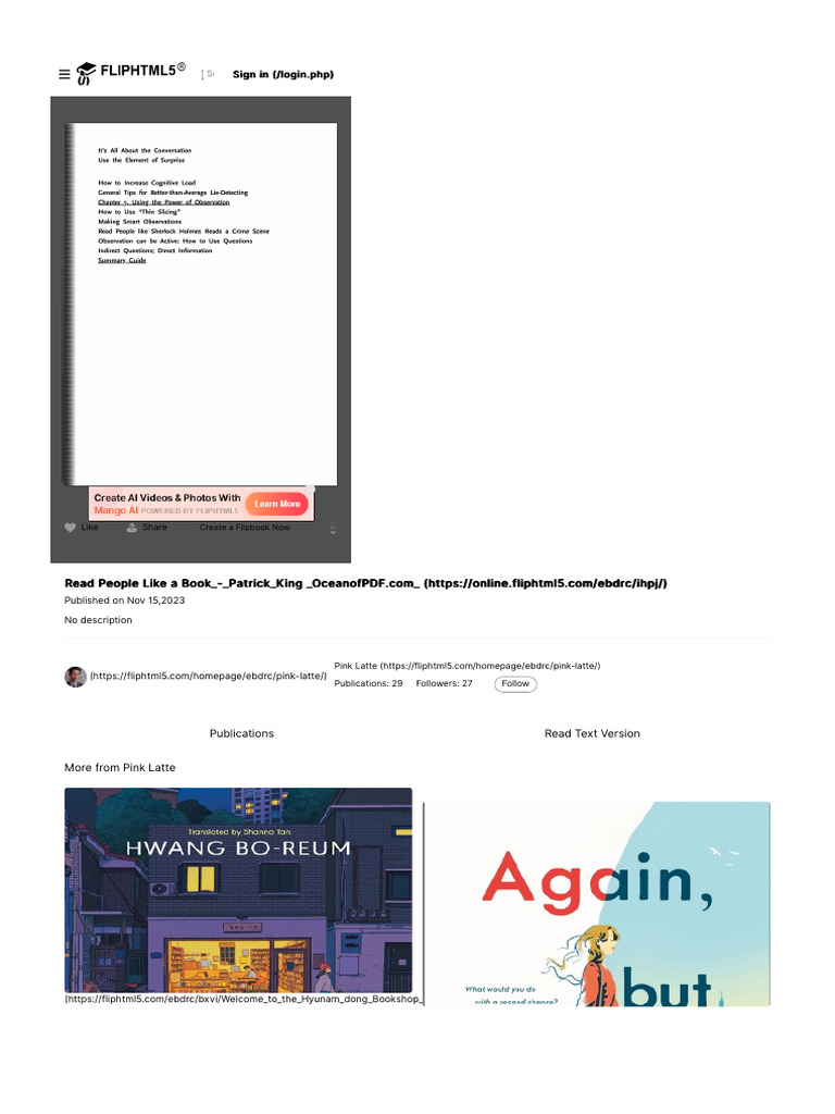 Read People Like A Book - Patrick - King - OceanofPDF - Com - Flipbook by Pink Latte - FlipHTML5 ...