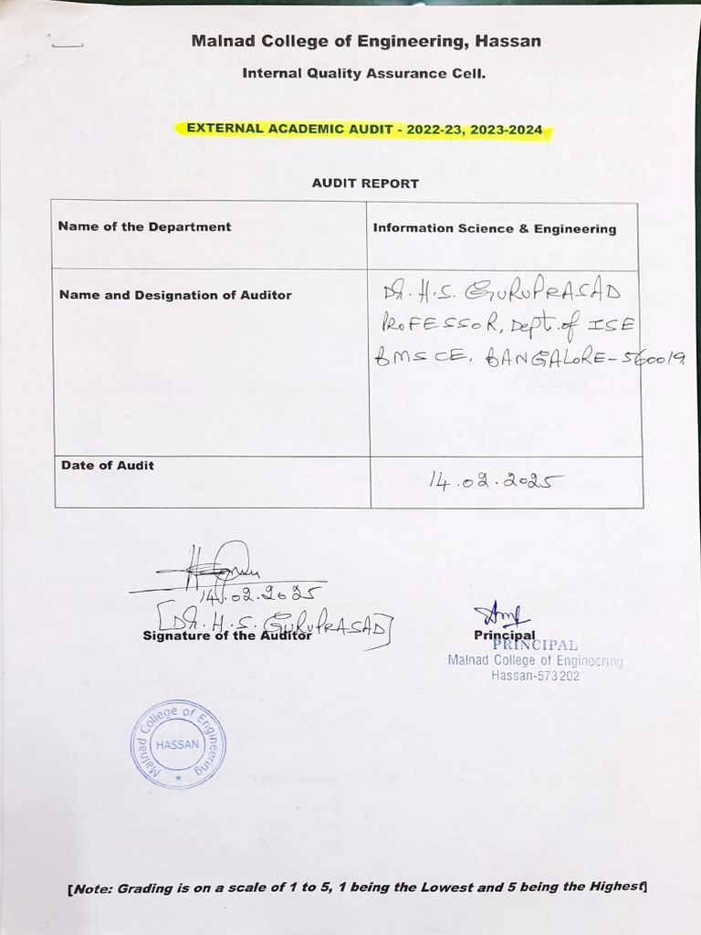 External Audit Report 2022-2024 | PDF | Accounting