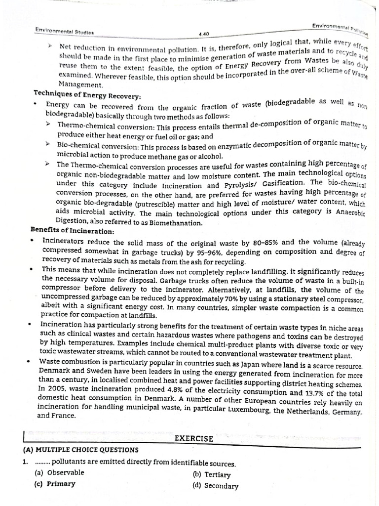 EST Unit No.04 MCQ | PDF