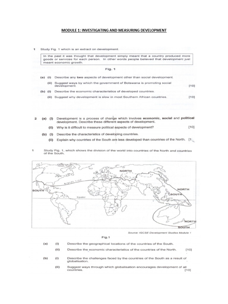 Bgcse Paper Two Revision Questions-2020 | PDF