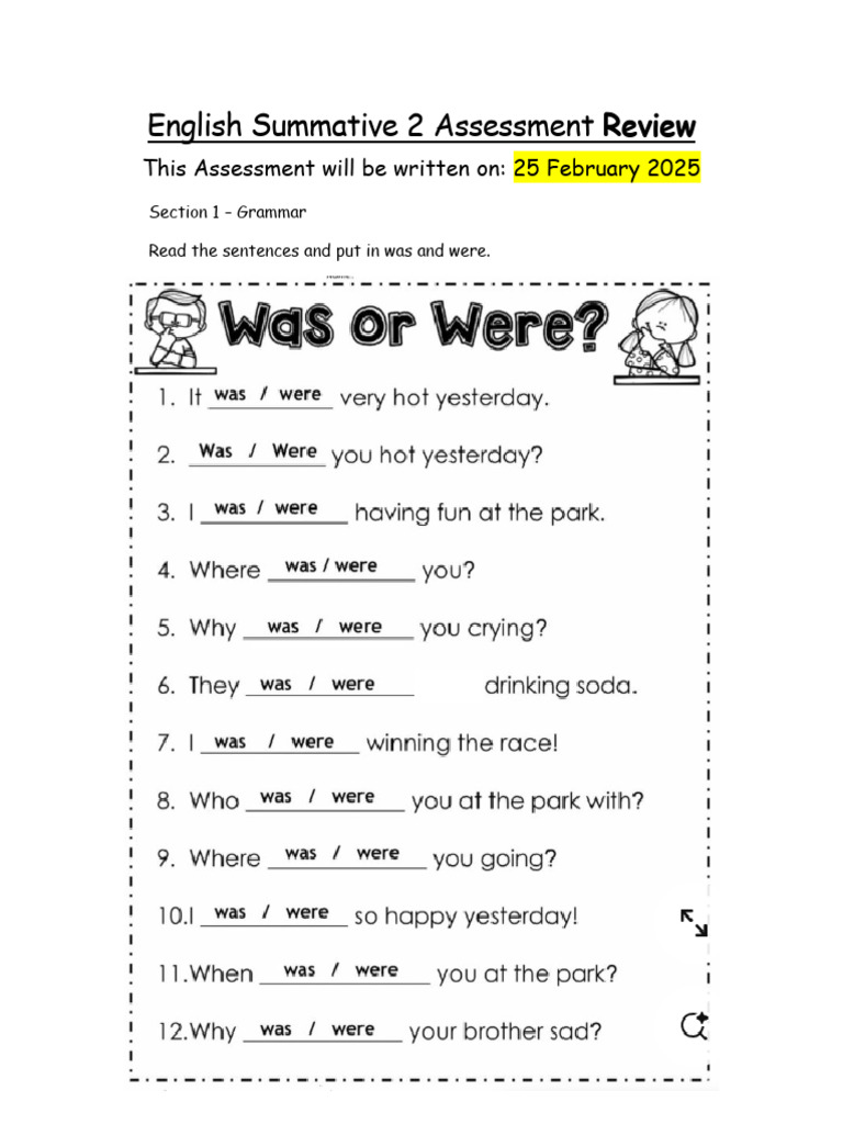 Q3 ELA Summative 2 Assessment REVIEW. PDF... - 1 | PDF