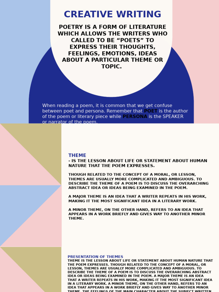 LESSON-2 | PDF | Poetry | Idea