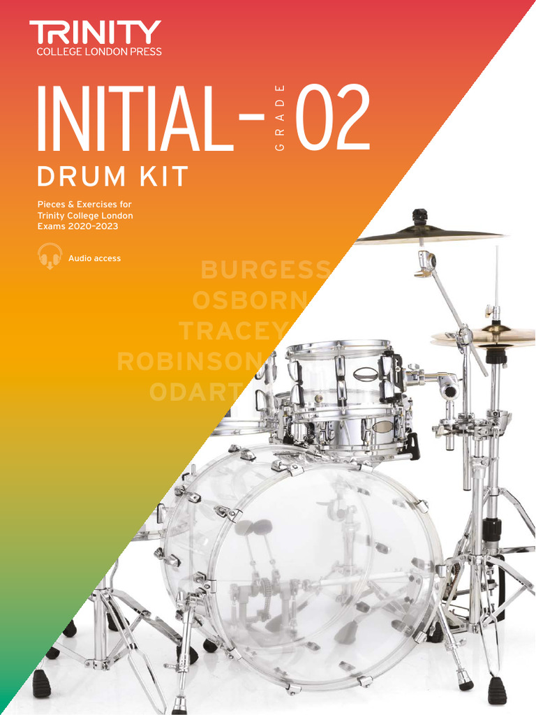 TCL019073e Drum Kit Exam Pieces 2020-2023 - Initial-Grade 2 | PDF ...