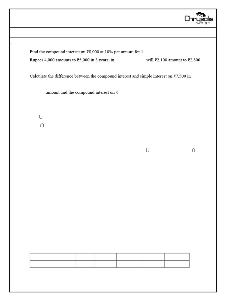 15912.RWS 2 ICSE GR - VIII Mathematics TEE 2024 25 - .PDF - RWS 2 ICSE ...