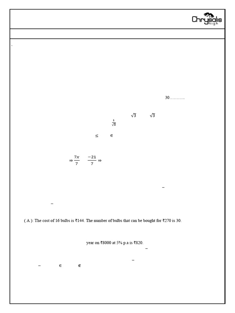 15912.Rws 1 Icse GR Viii Mathematics Tee 2024 25 .PDF Rws 1 Icse GR Viii Mathematics Tee 2024 25 ...