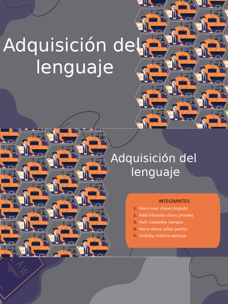 Grupo 1 Adquisición Del Lenguaje | PDF
