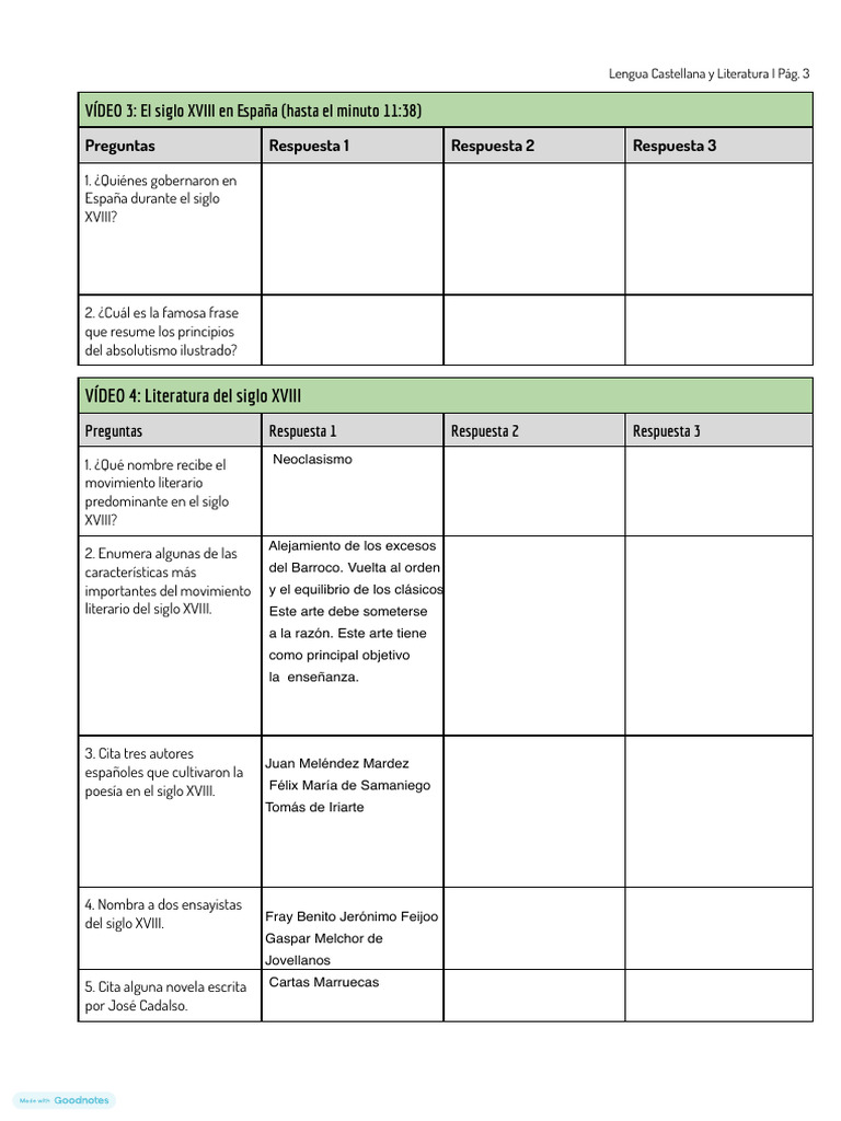 AcercÃ¡ndonos Al Siglo XVIII | PDF