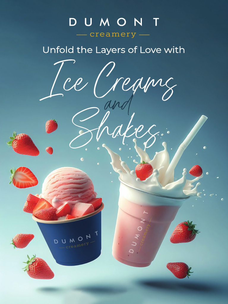ICE CREAM AND SHAKES | PDF