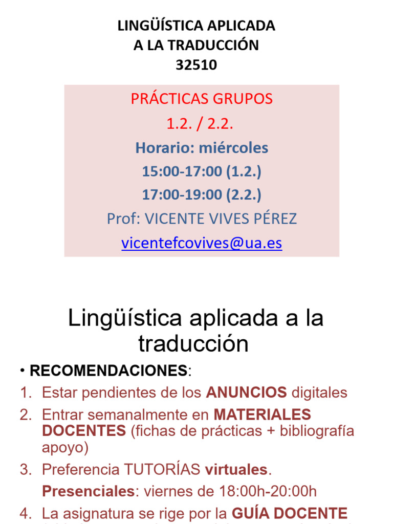 Prácticas Lat Cast | PDF | Traducciones | Lingüística