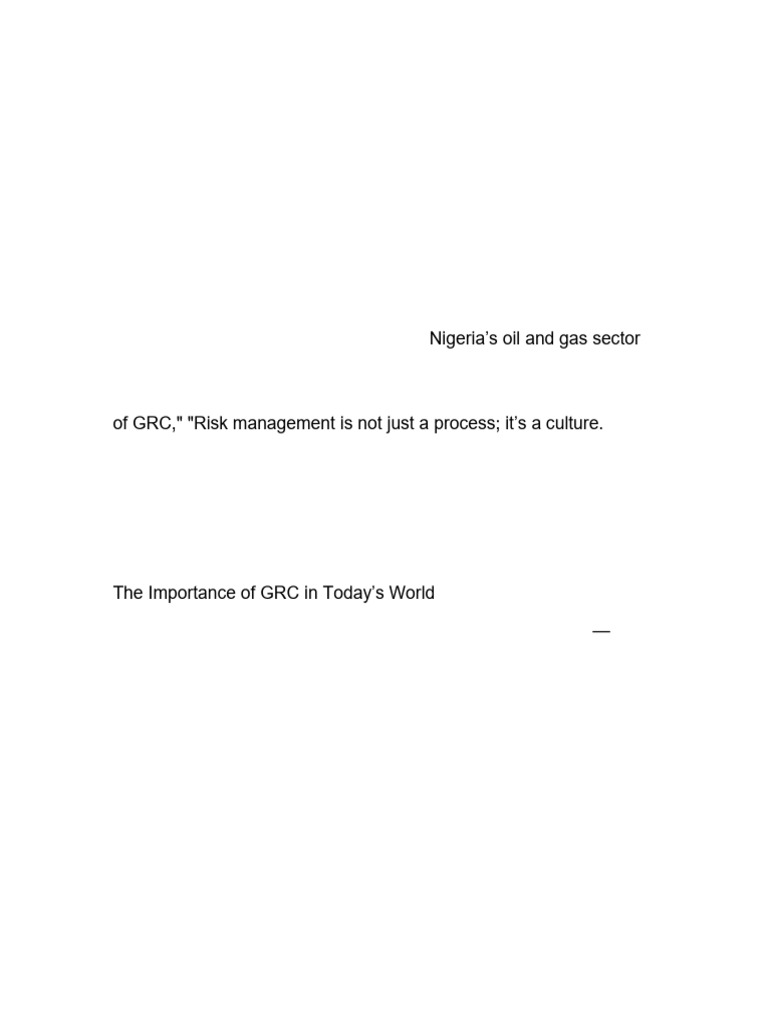 GRC Workshop Speech | PDF | Governance | Regulatory Compliance