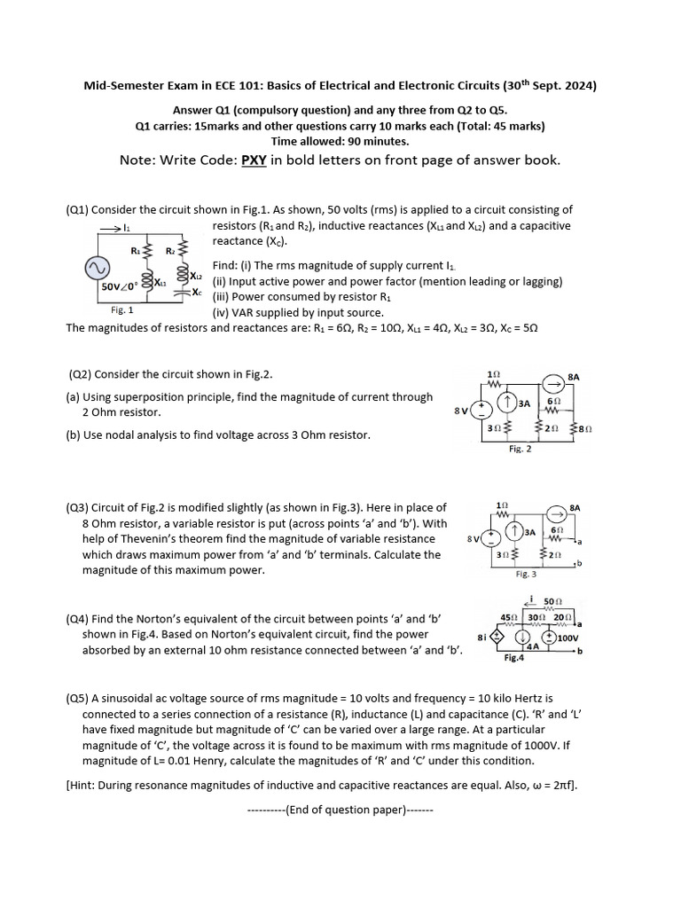 Wa0001 | PDF | Resistor | Electrical Network