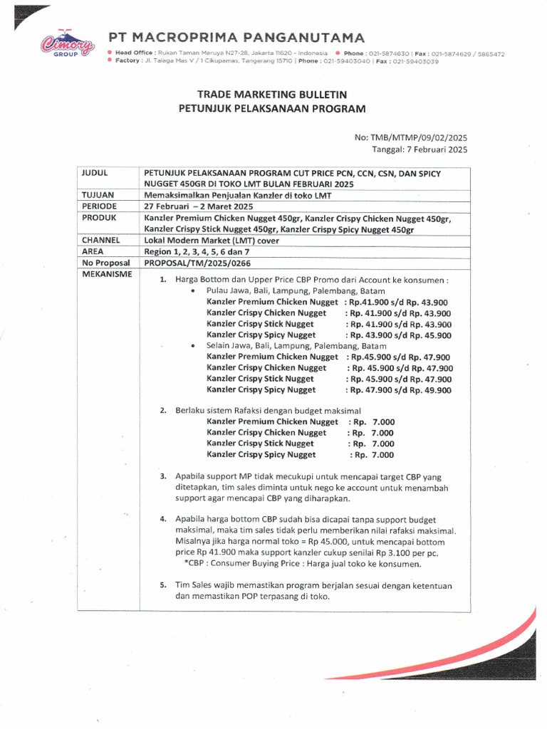 TMB Cut Price PCN, CCN, CSN, & Spicy LMT 27 Feb - 2 Mar 2025 (TMB-MTMP ...