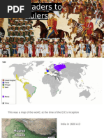 Class 8 History Chapter 2 Notes - From Trade to Territory Free PDF | PDF