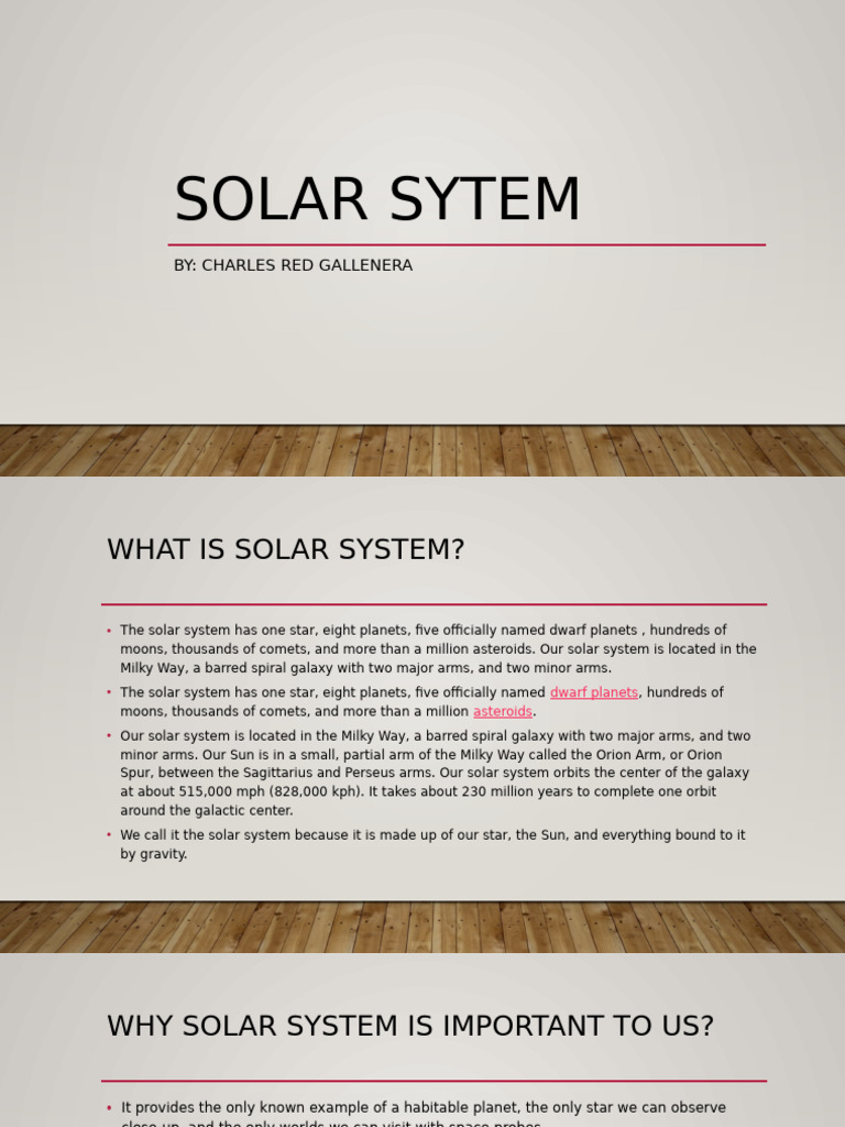 Solar Sytem | PDF | Planets | Solar System