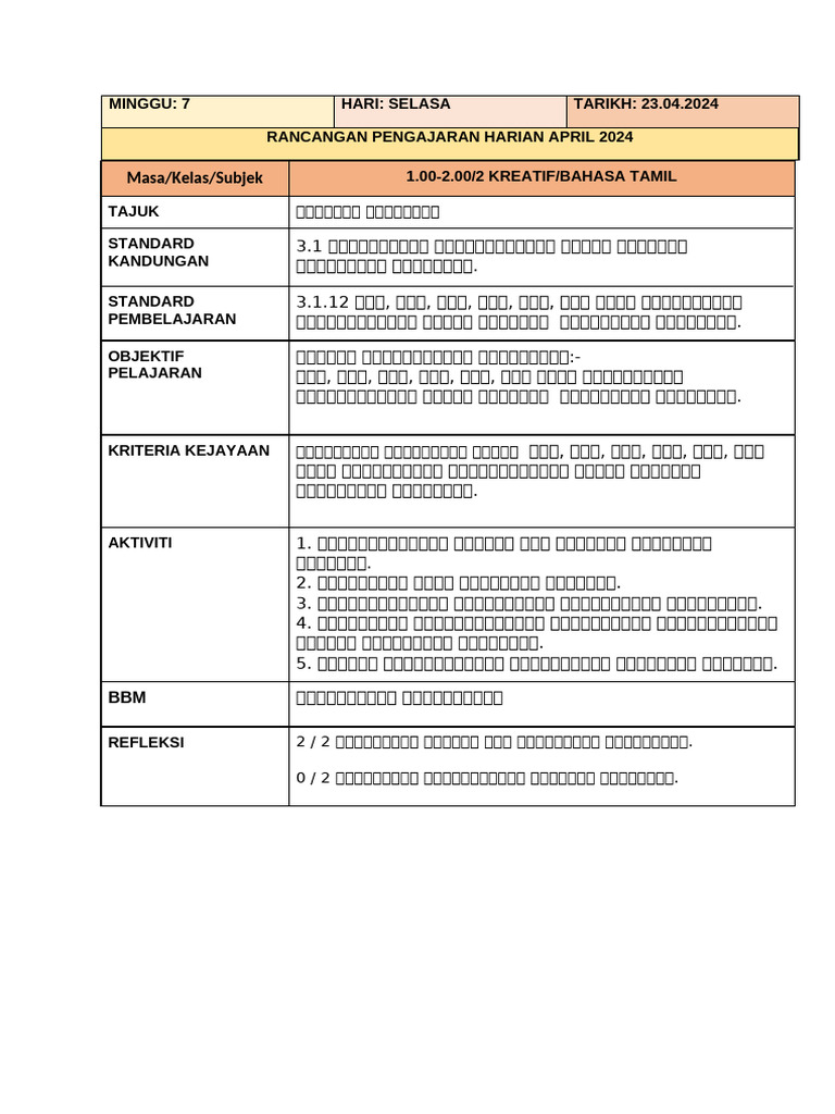Masa/Kelas/Subjek | PDF