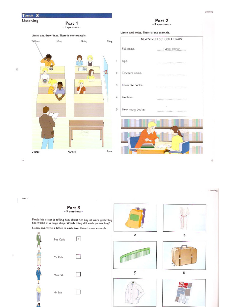 Flyers Test3 | PDF