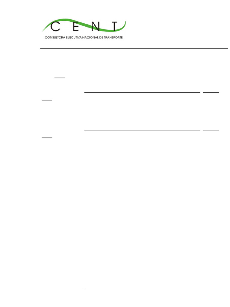 Nota Tecnica 01-23 Prorroga de VTP Interurbanos | PDF
