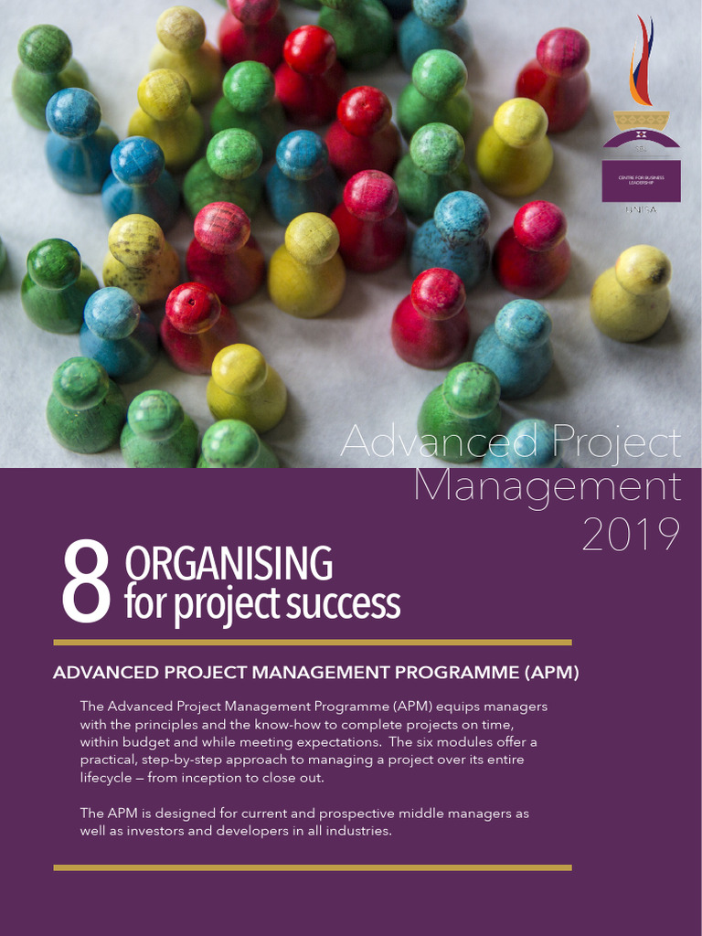Advanced Project Management at UNISA | PDF