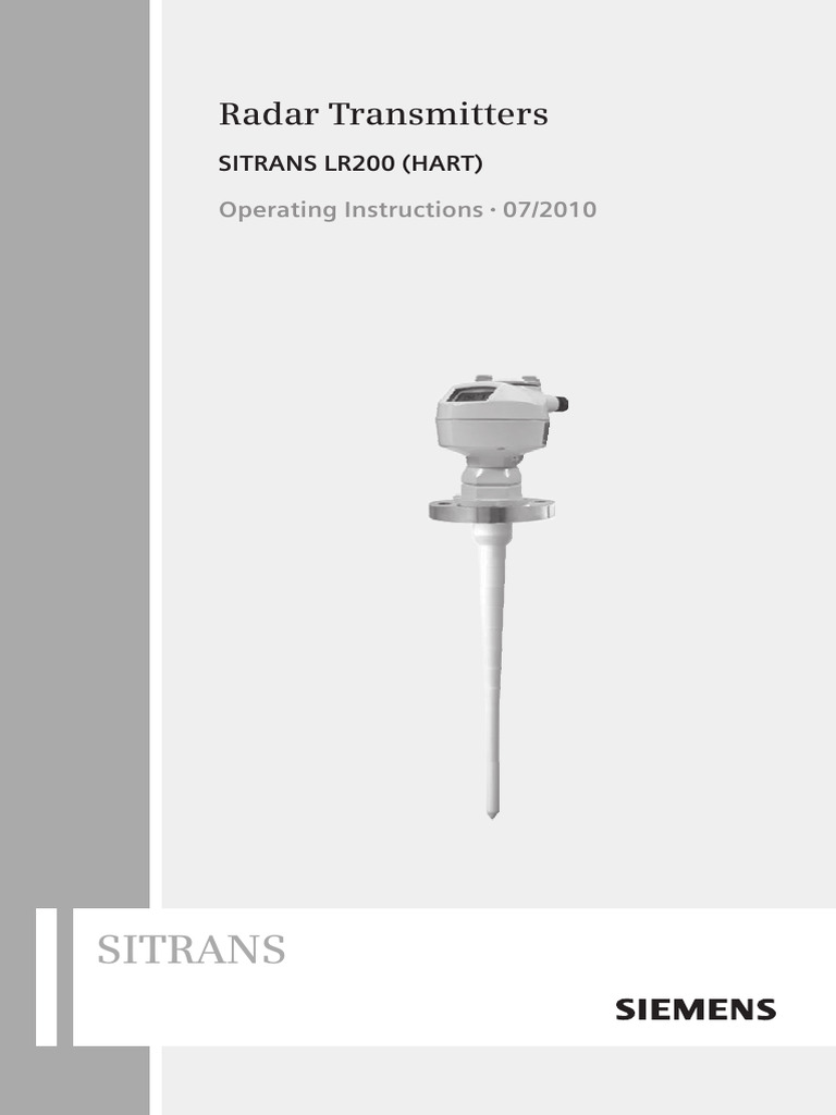 LR200 HART Manual | PDF | Electromagnetic Compatibility | Electromagnetic Interference
