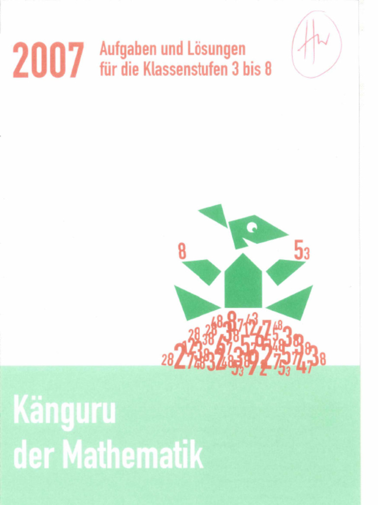 2007 Aufgabe mit Lösung | PDF
