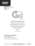 Divinity Paper 4 - Notes To Revise | PDF