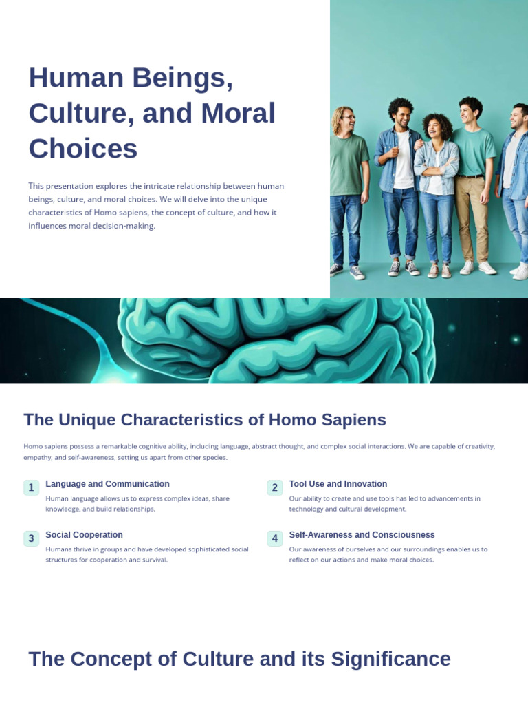 Culture's Impact on Moral Choices | PDF | Morality | Psychology