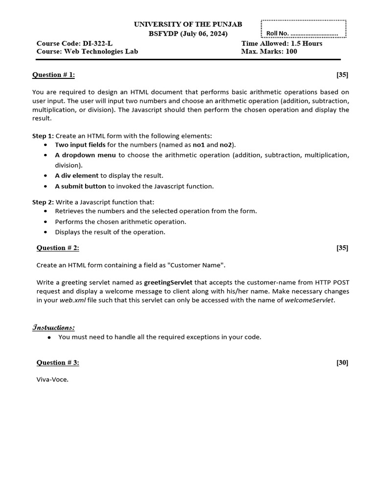 DI-322L WT Lab Practical July 06 2024 - G1 | PDF