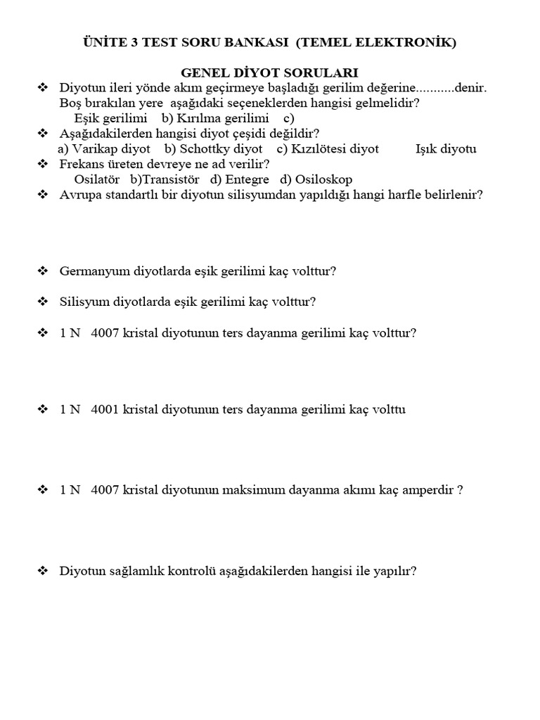 Soru 3 | PDF