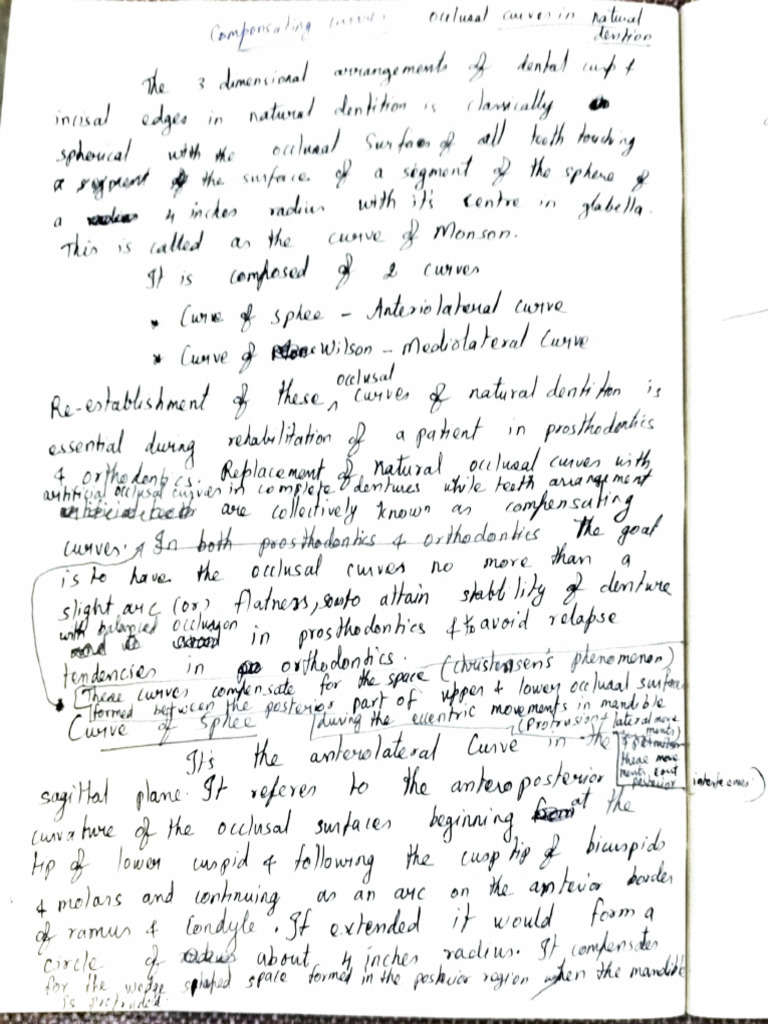 Compensating Curves | PDF