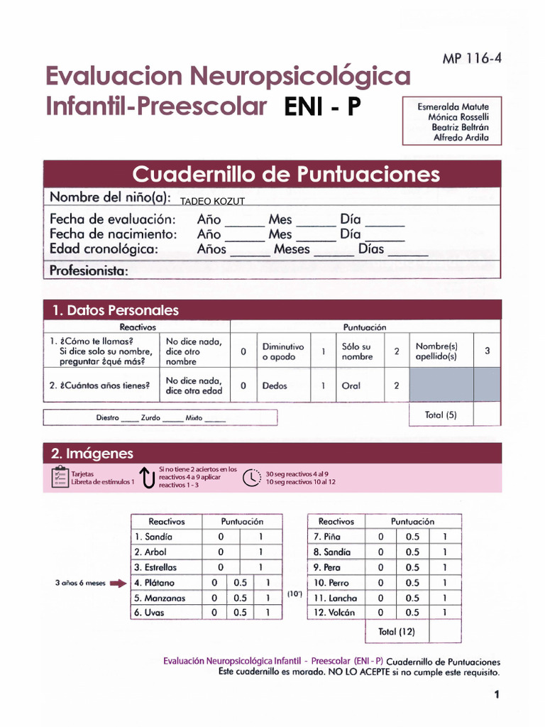 Protocolo Eni Presc | PDF
