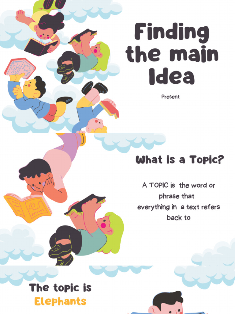 Finding The Main Idea | PDF