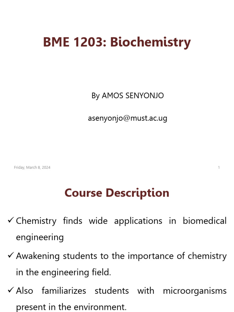 Lecture 1 - Biochemistry Notes | PDF | Carbohydrates | Acid ...