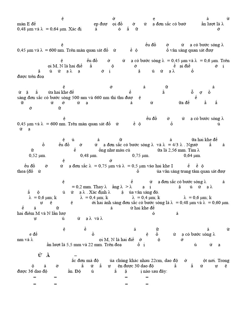 BT Nang Cao DDDH | PDF