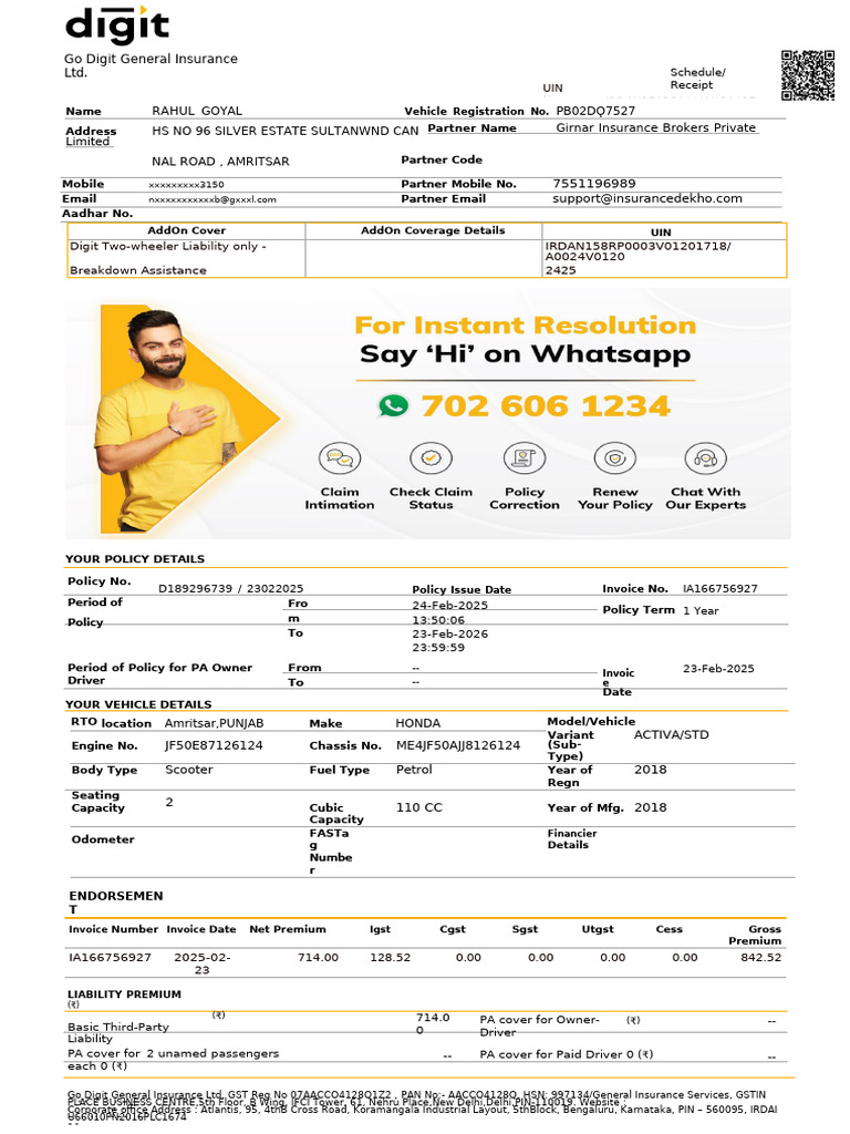 Get Policy Document (19) 2 | PDF | Driver's License