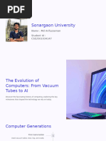 Generations of Computers Presentation | PDF