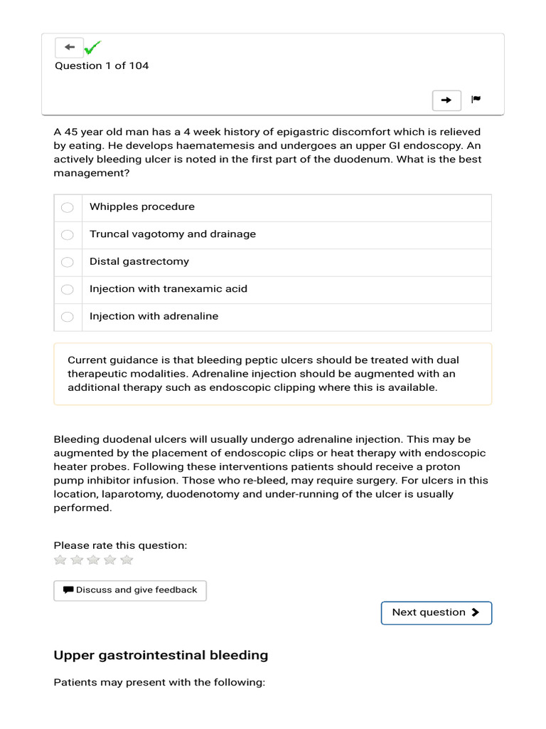 Upper Git | PDF | Diseases And Disorders | Clinical Medicine