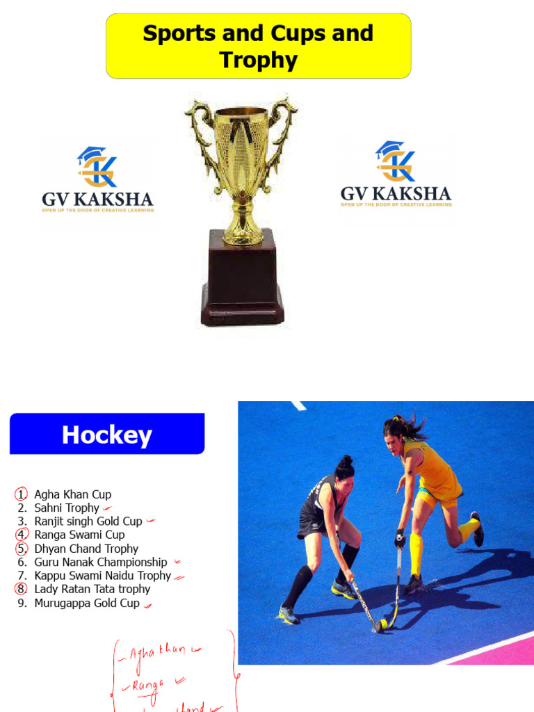 Sports and Cups and Trophy | PDF