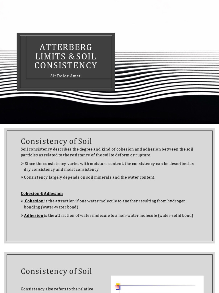 Revised Atterberg Limits Soil Consistency | PDF | Applied And Interdisciplinary Physics | Materials