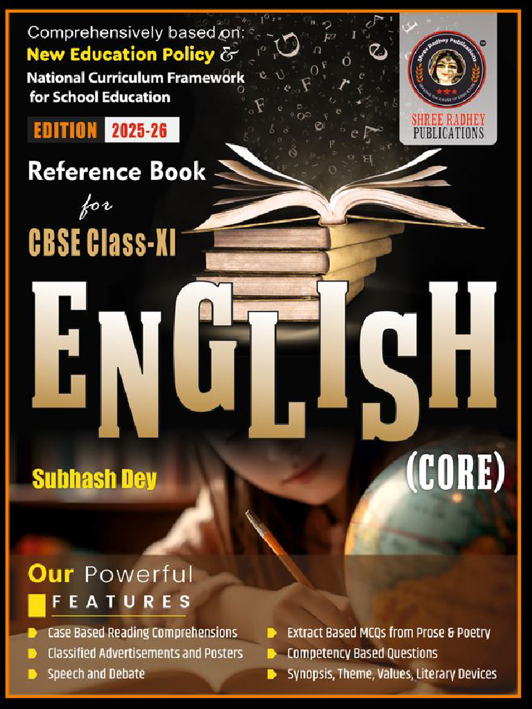 Subhash Dey's English XI 2025-26 Edition Sample PDF | PDF