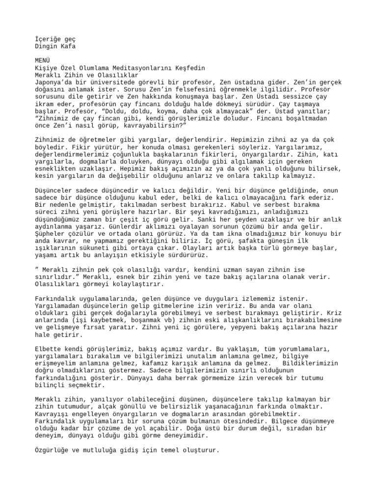 Olumlama Onemli | PDF