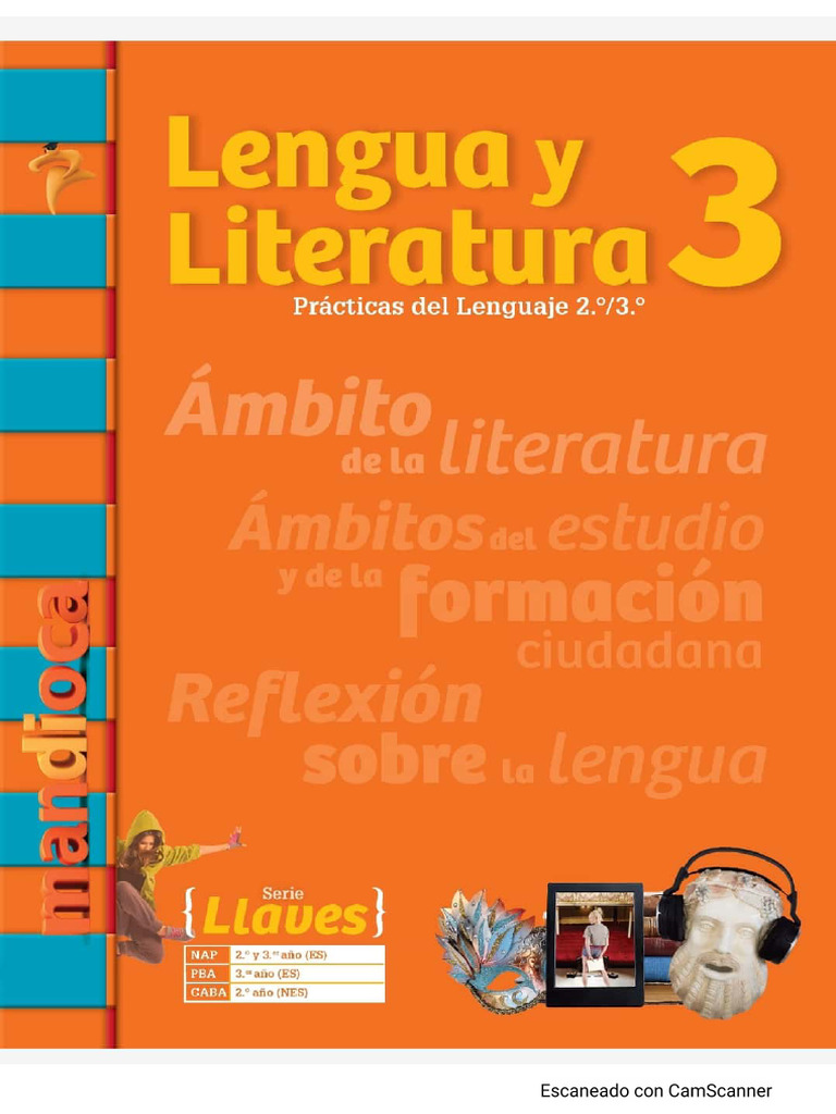 Lengua y Literatura 3 Mandioca Serie Llaves | PDF