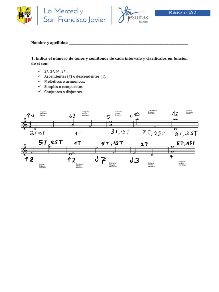 Se Editó: TAREA - Intervalos | PDF