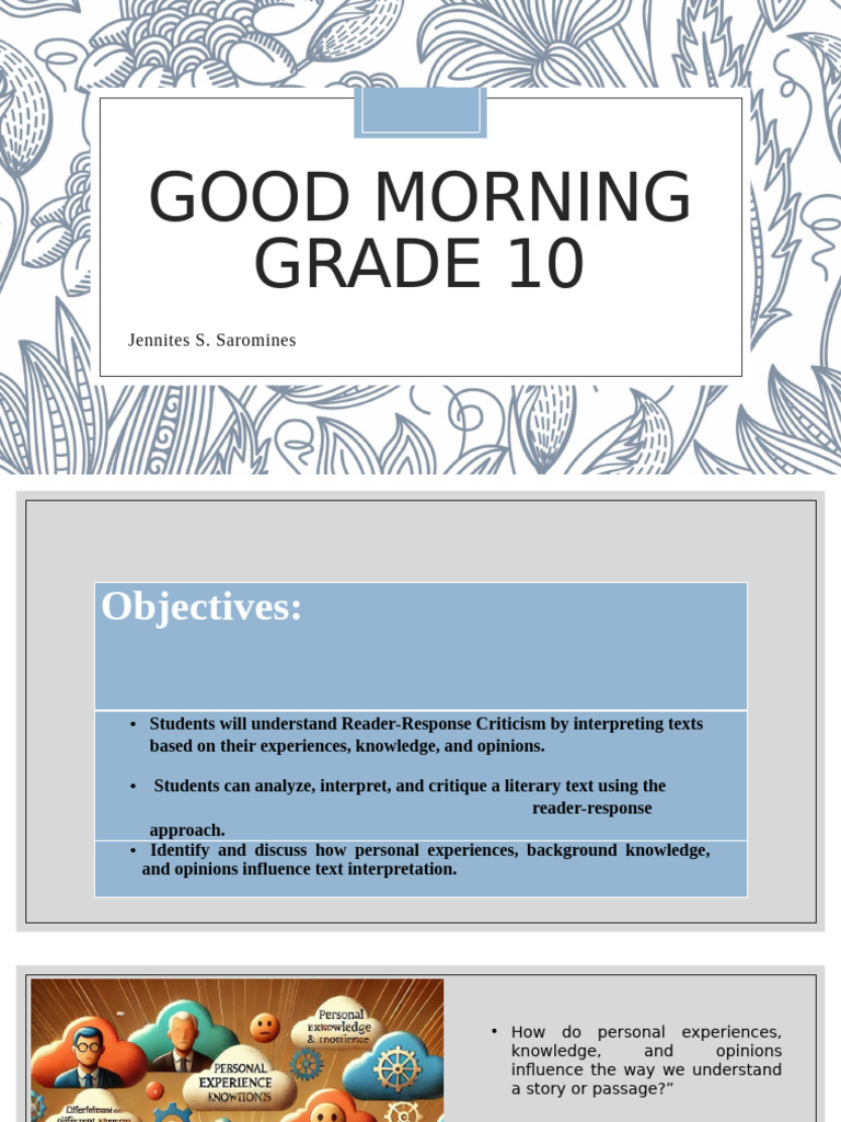 Understanding Reader Response Criticism Pdf Literary Criticism