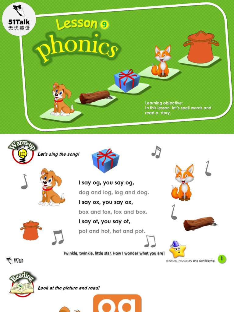 Phonics2 Lesson9 | PDF